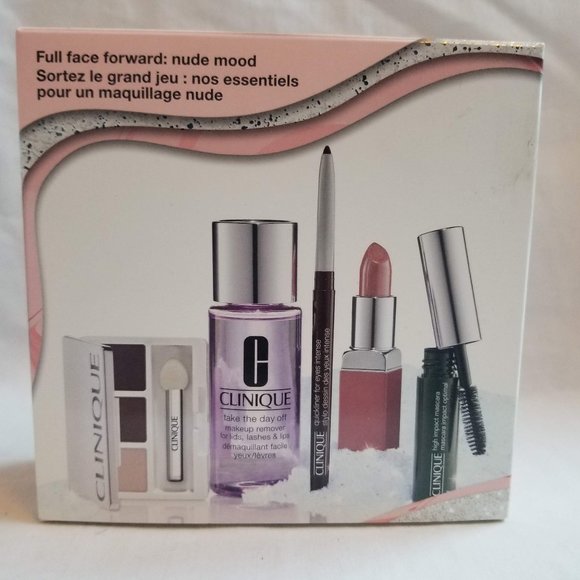 Clinique Makeup Clinique 5pc Full Face Forward Nude Mood Makeup Set